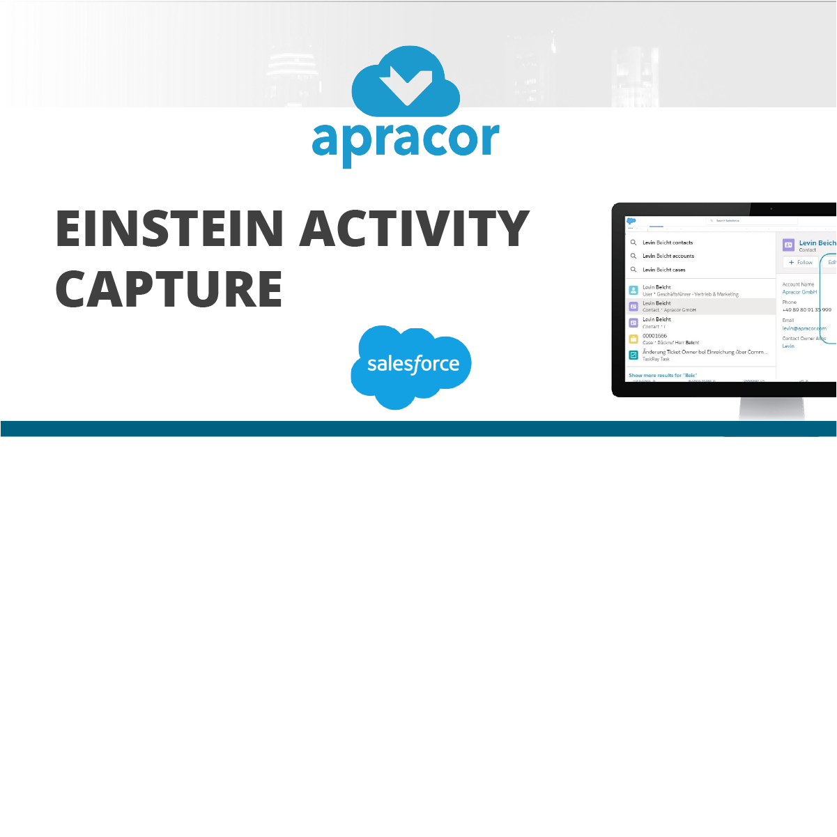 Einstein Activity Capture - Automatisierung für mehr Effizienz